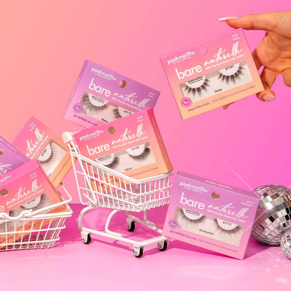 Poshmellow Beauty | Color Teeze Eyelashes - Poshmellow Beauty